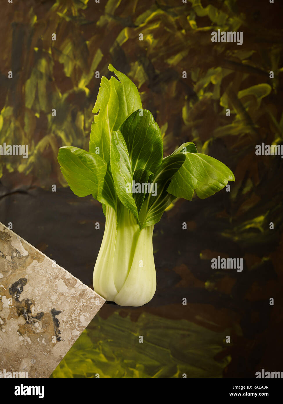 Pok Choy vegetable food portrait Stock Photo - Alamy