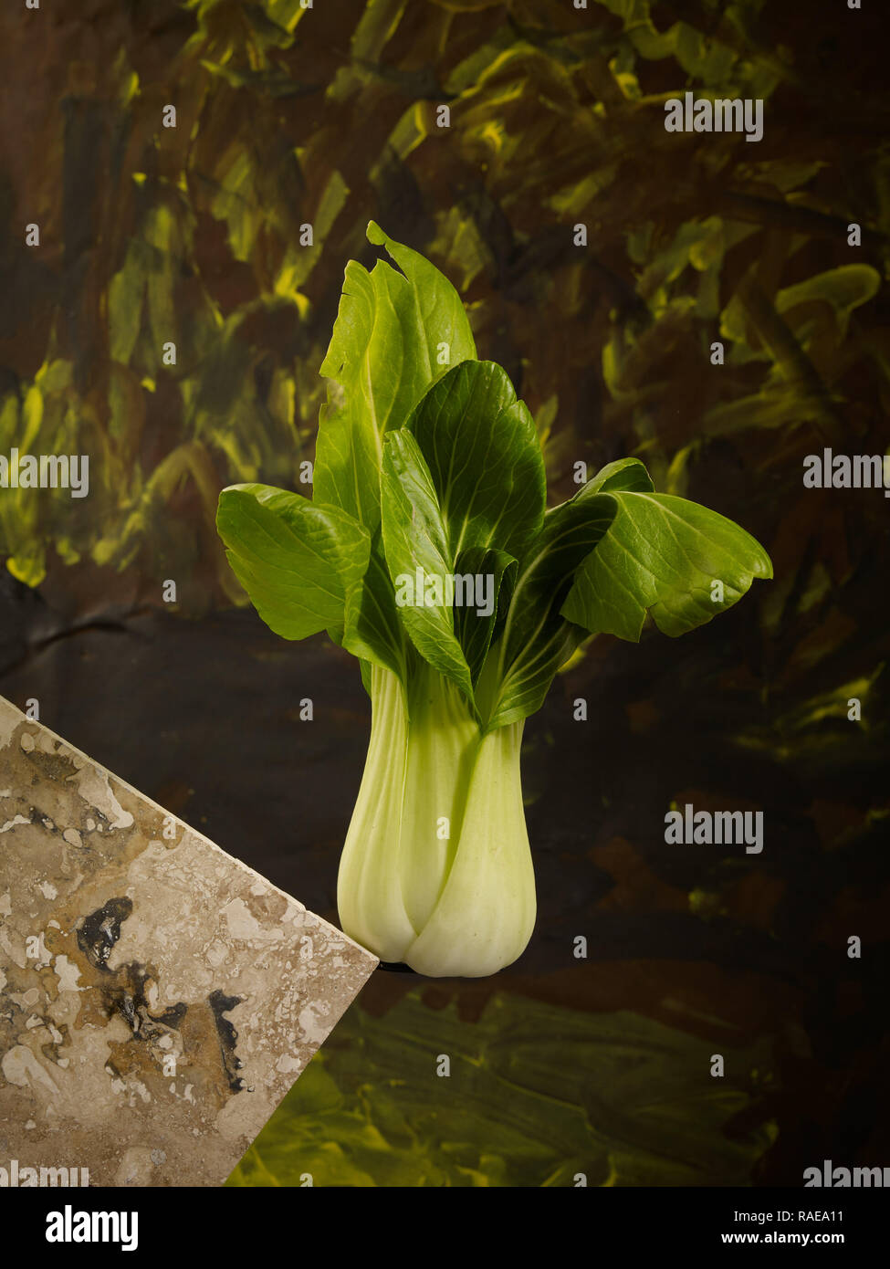 Pok Choy vegetable food portrait Stock Photo - Alamy