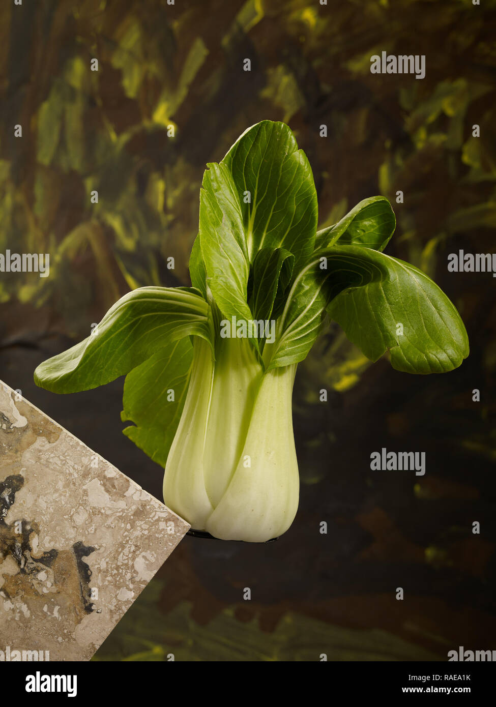 Pok Choy vegetable food portrait Stock Photo - Alamy