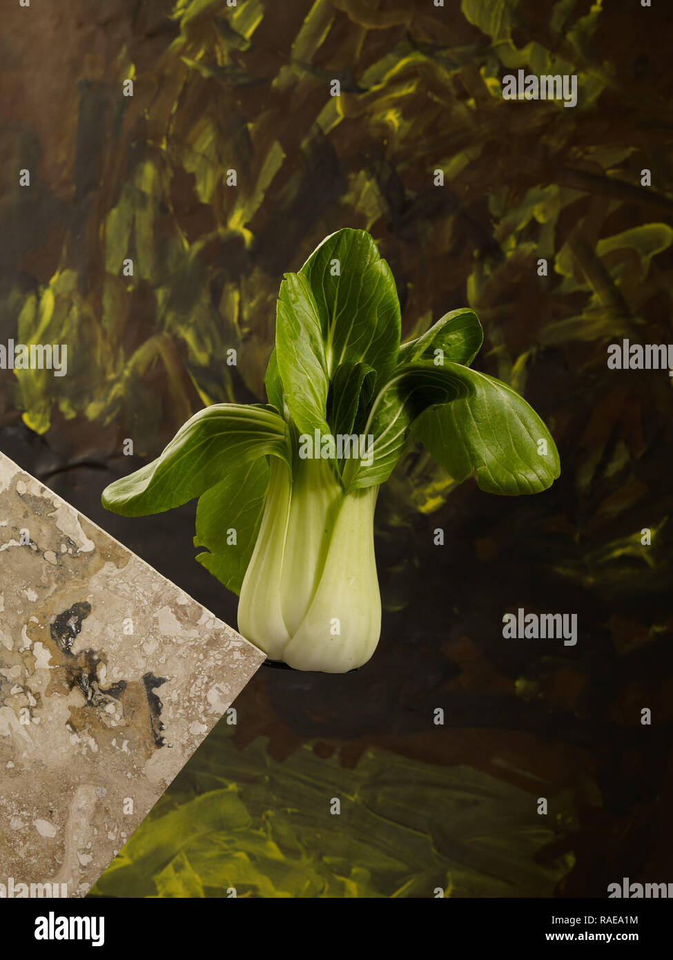 Pok Choy vegetable food portrait Stock Photo - Alamy
