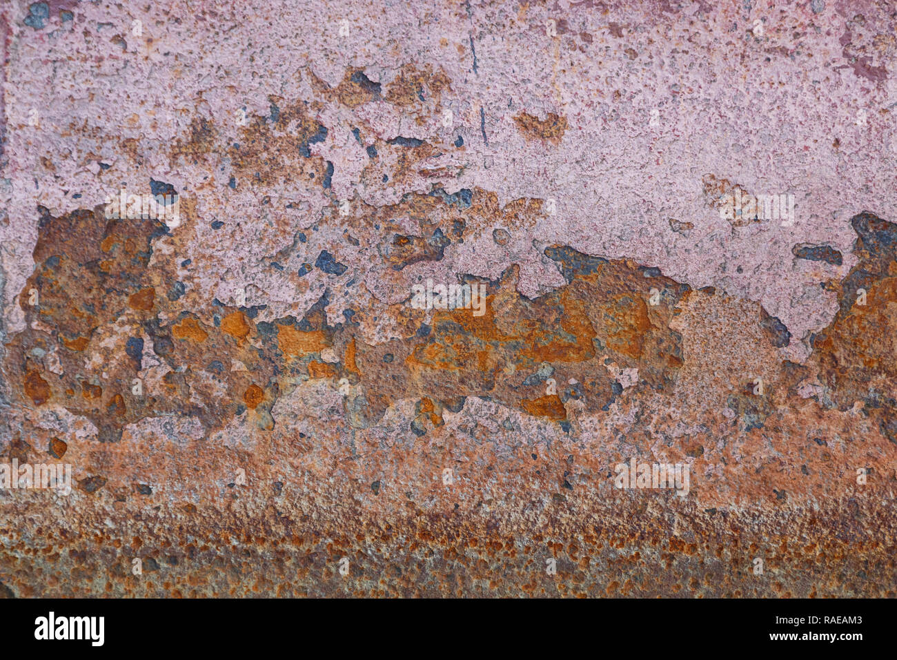 Rusty hull surface of a ship as a backdrop or backdrop Stock Photo - Alamy