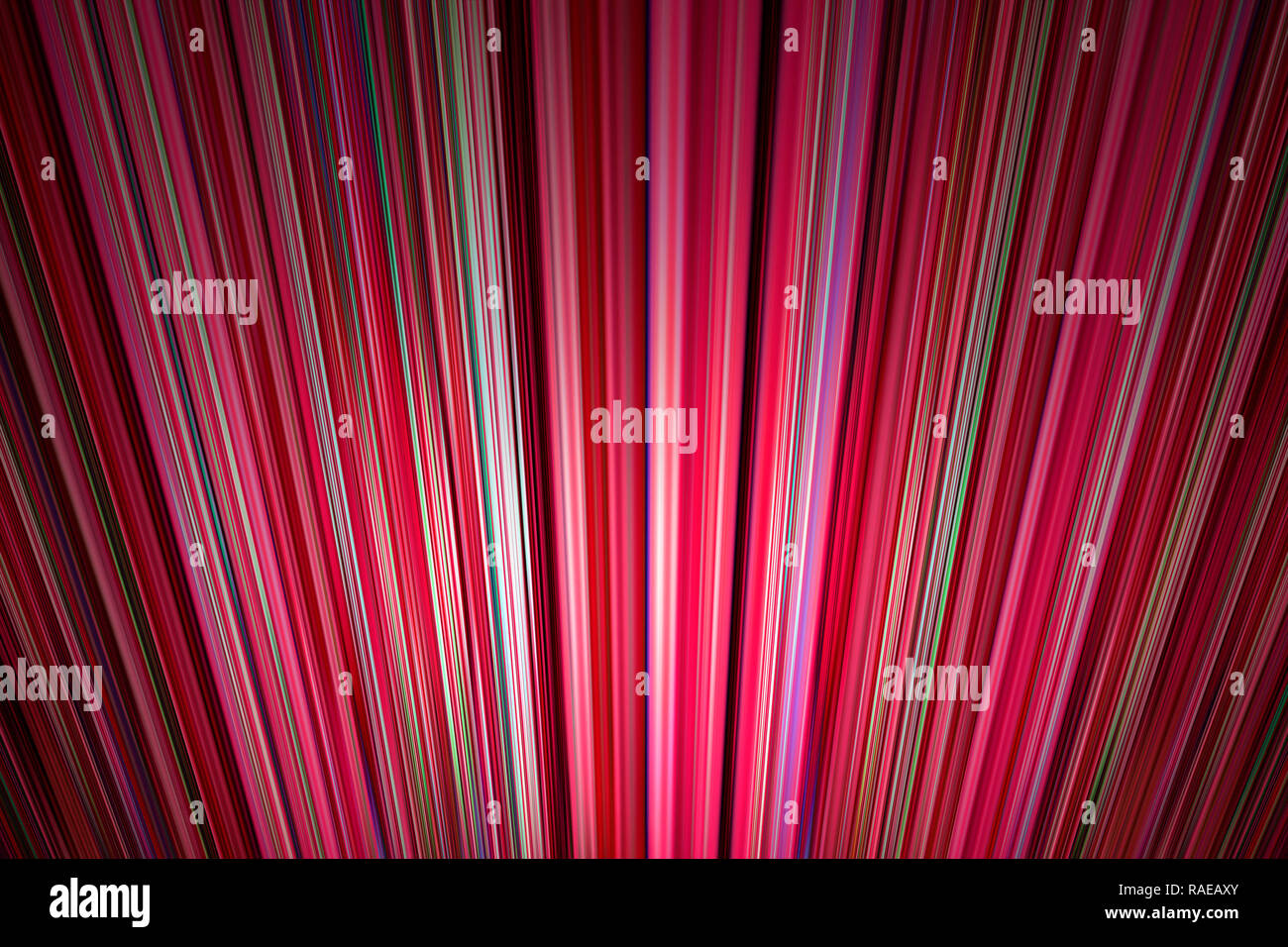 Radiating red light beams background Stock Photo - Alamy