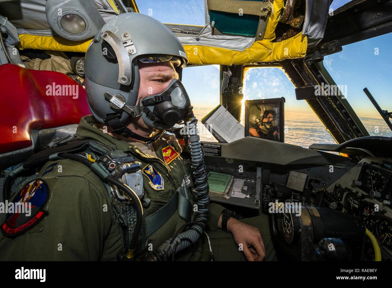Capt. Dane Weathers, 23rd Bomb Squadron aircraft commander, pilots a B ...