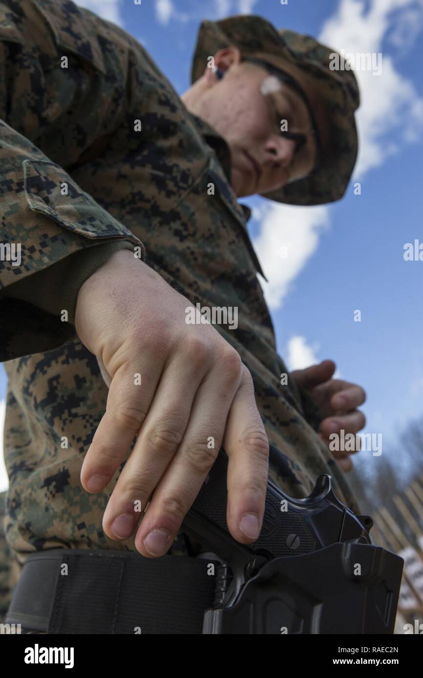 U.S. Marine Corps Lance Cpl. Riley Thomas, student, Marine Corps ...