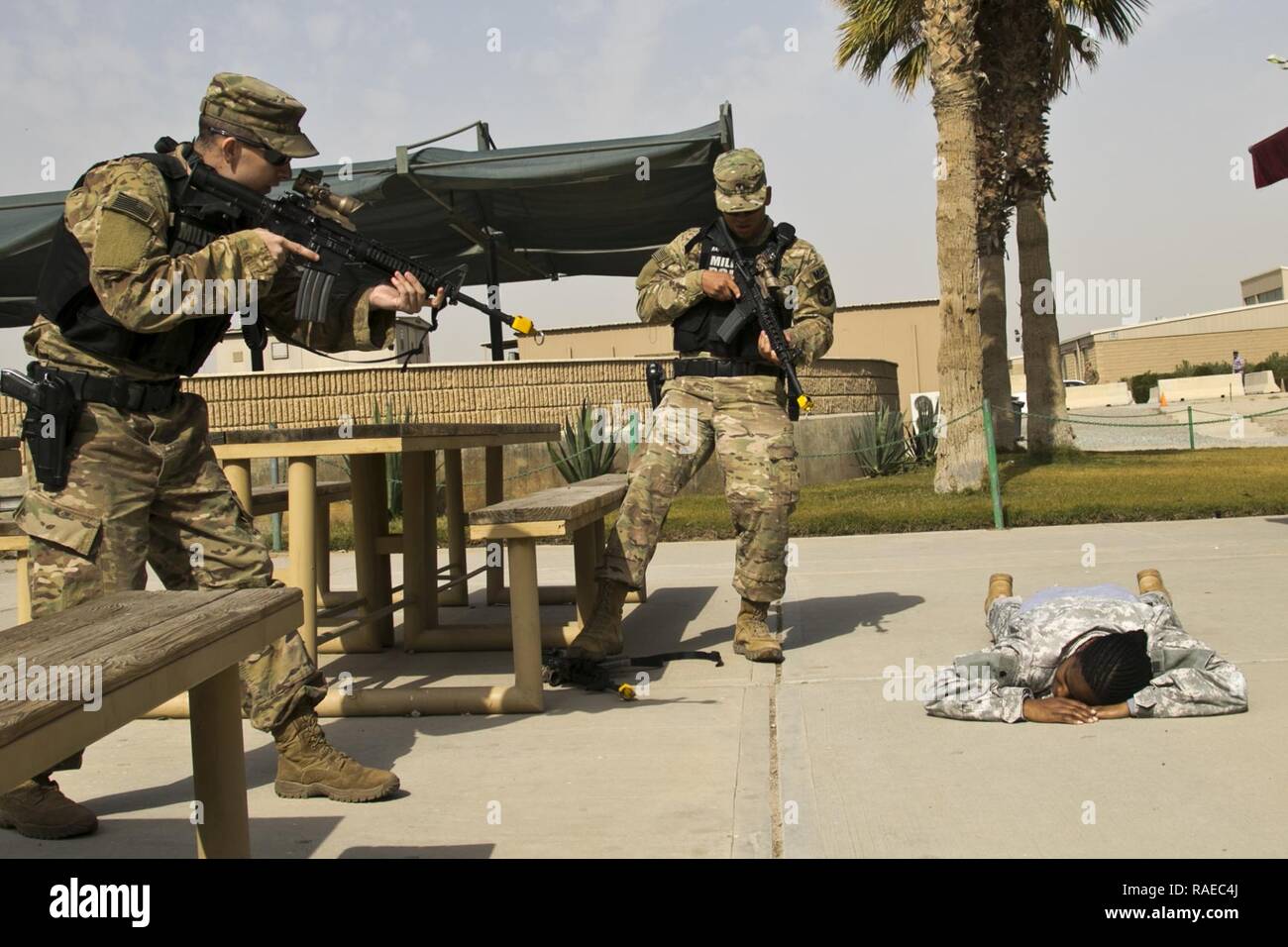 Camp arifjan kuwait sgt james hi-res stock photography and images - Alamy