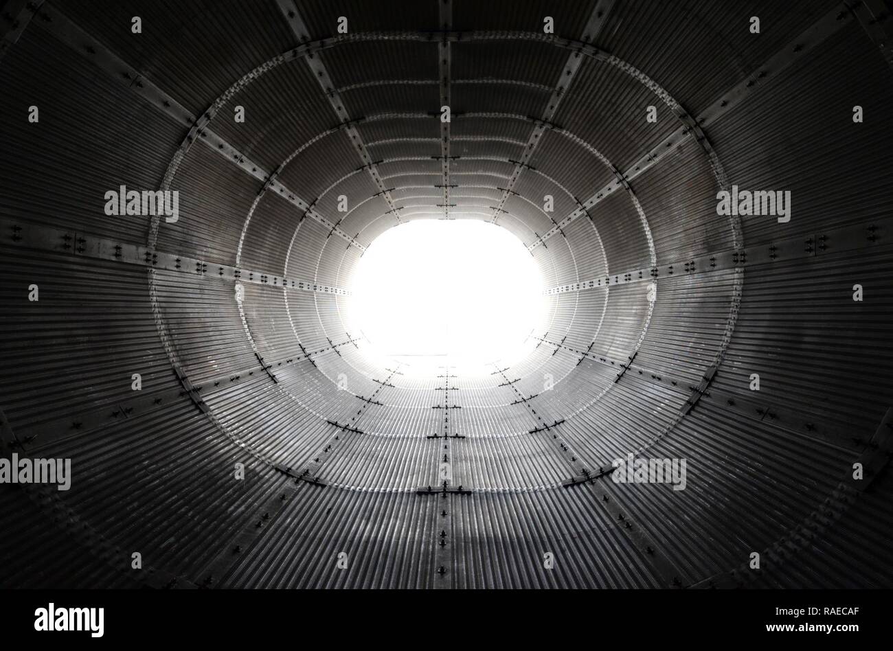 An image of the sound baffling chamber for U.S. Air Force F-16C ...