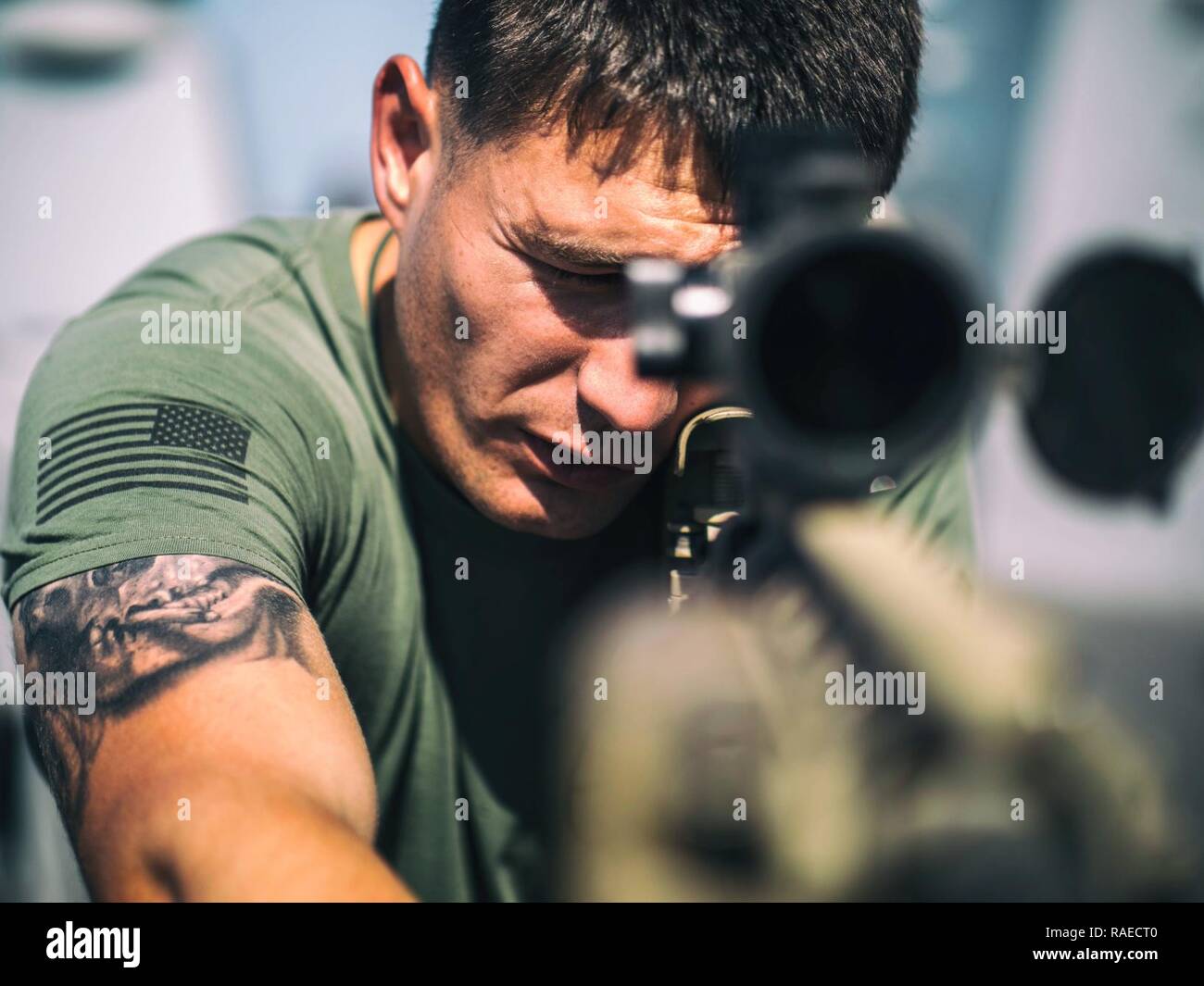Firing at sniper positions hi-res stock photography and images - Alamy
