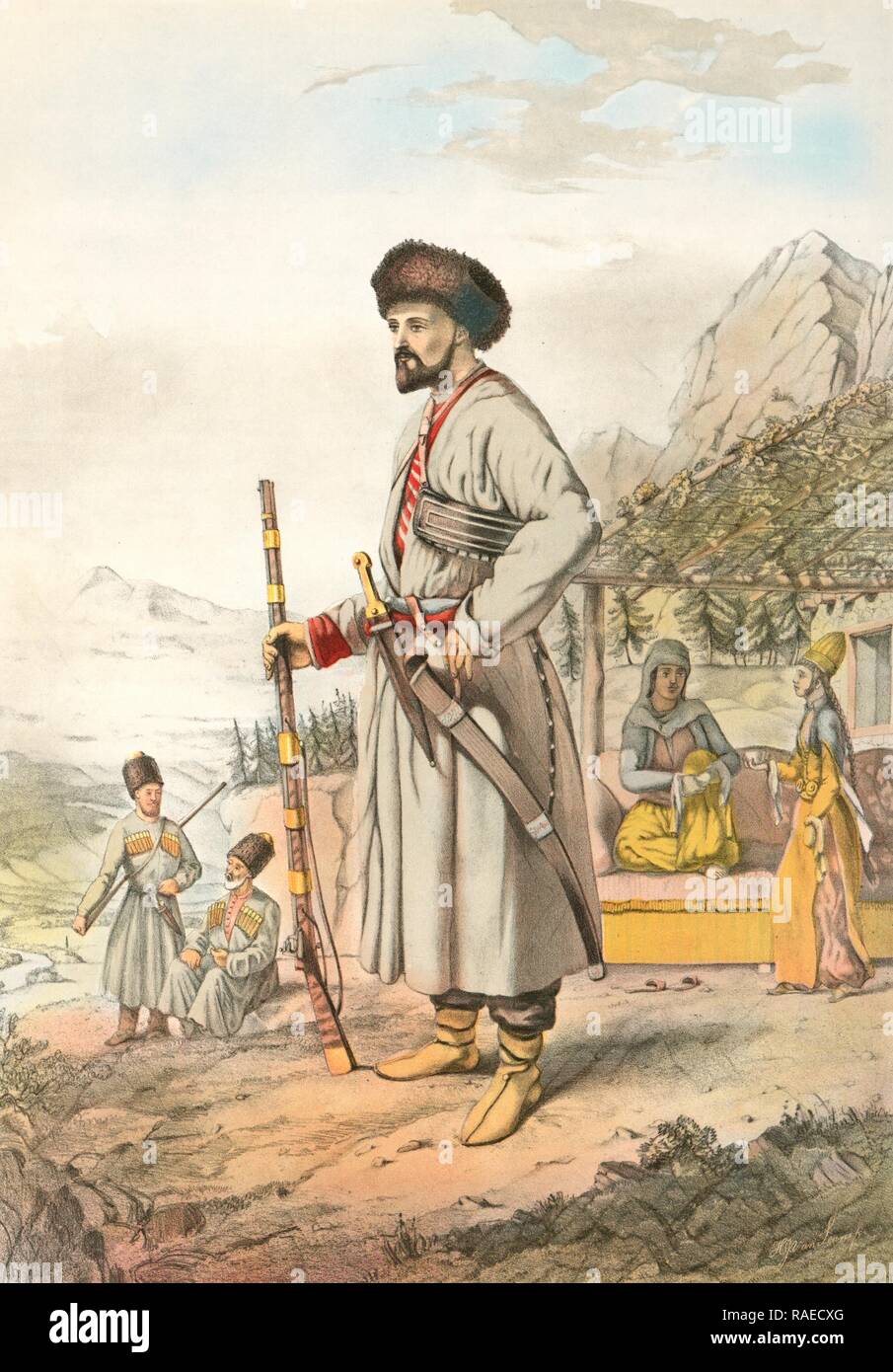 Circassian soldier hi-res stock photography and images - Alamy