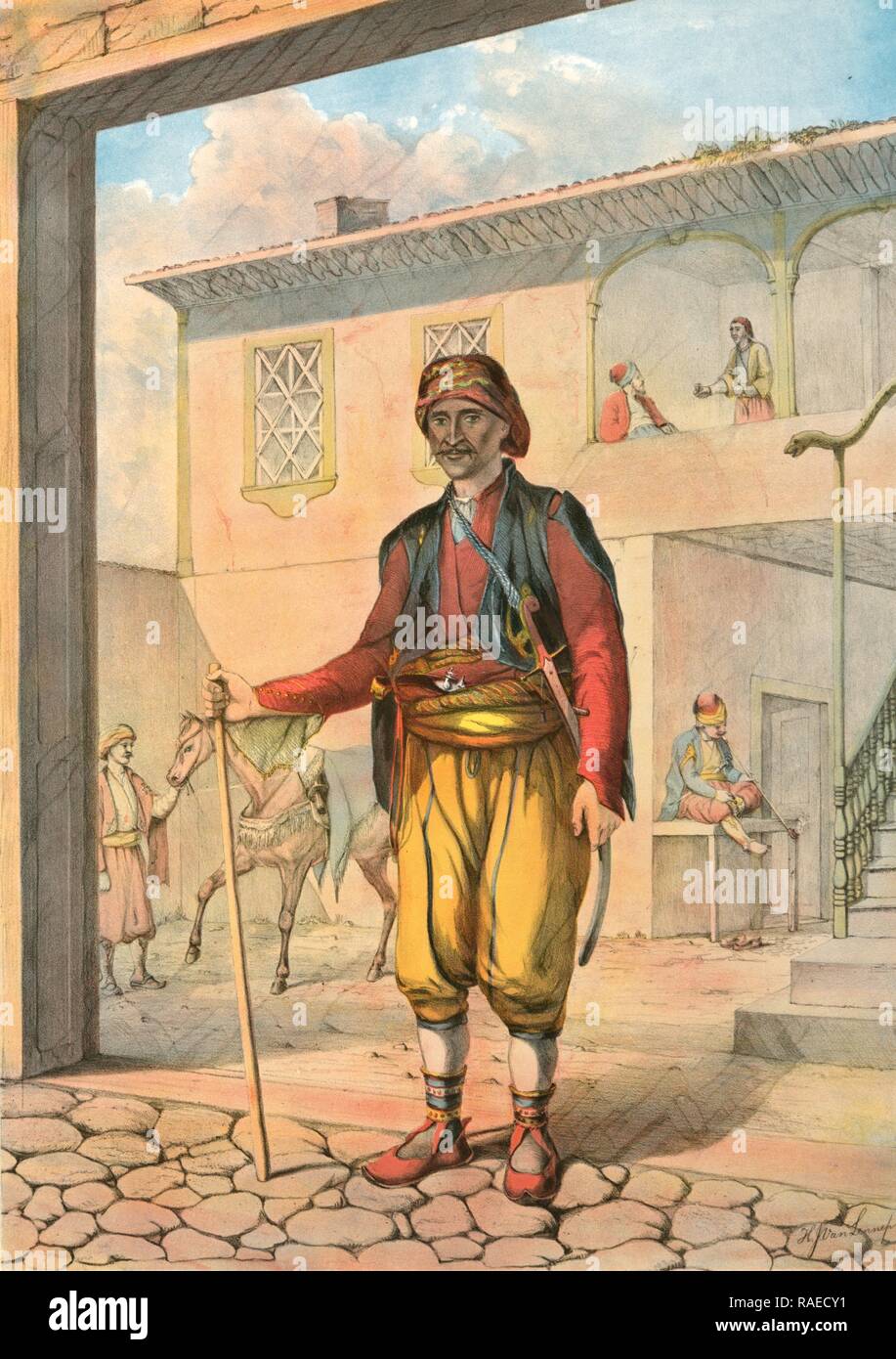 Turkish cavass, An armed and uniformed attendant attached to the suite ...