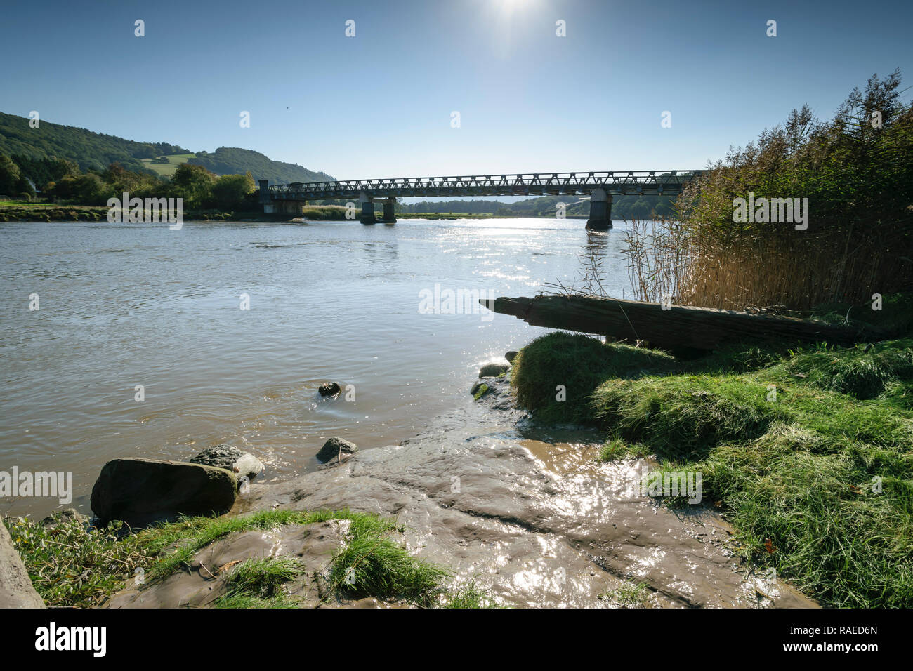 Pont Tal y Cafn bridge on the River Conwy North Wales Stock Photo - Alamy
