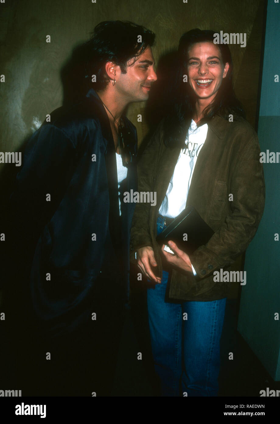 LOS ANGELES, CA - JULY 22: Actor Richard Grieco and actress Terry ...