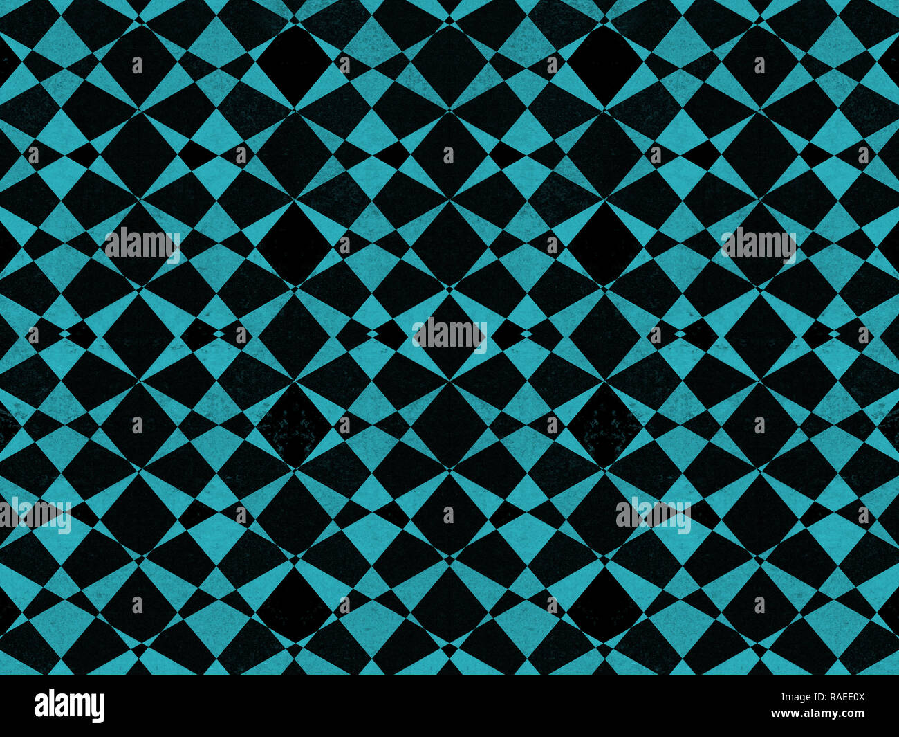 Abstract black and blue textured geometric pattern background Stock ...