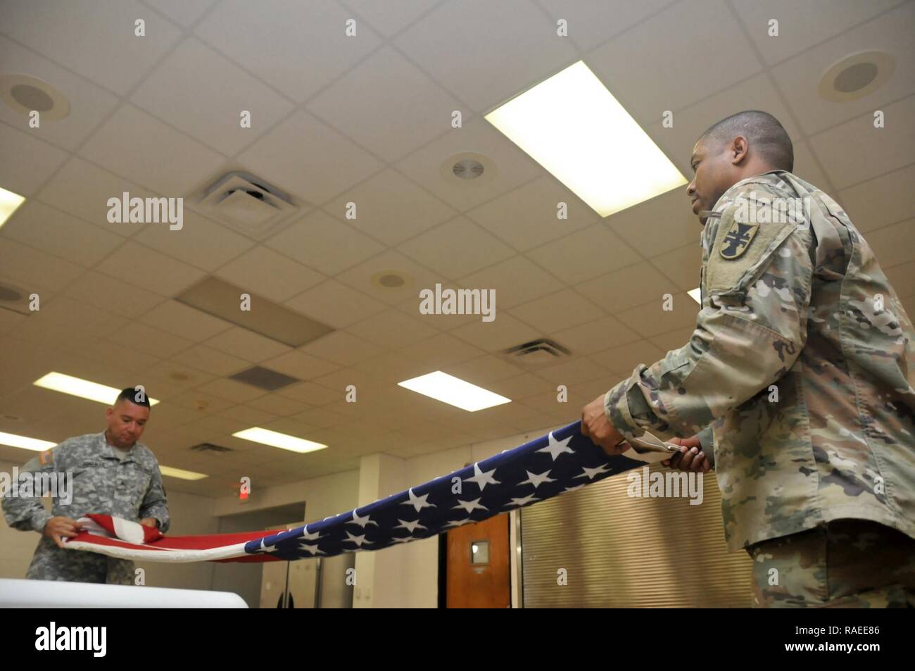 U.S. Army Reserve Soldiers Sgt. Luis Gonzalez, left, 365th Combat ...