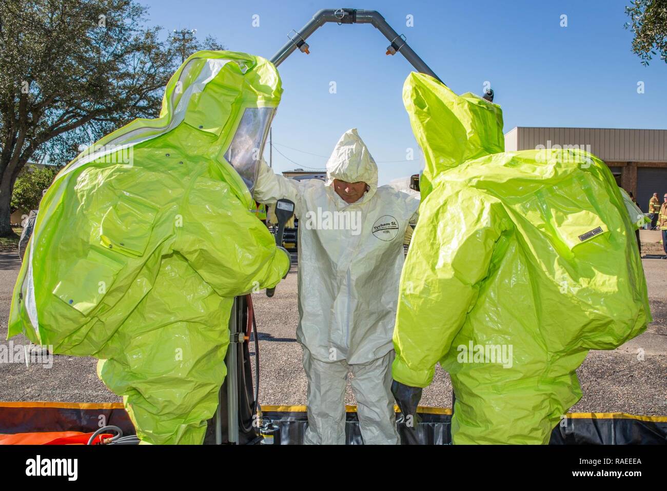 Maxwell AFB, AL - Maxwell Air Force base conducts a Chemical ...