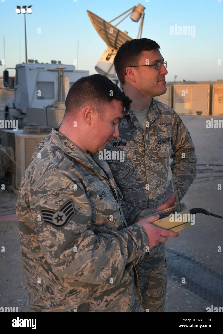 U.S. Air Force Staff Sgt. Chris Hayes, a Bounty Hunter crew chief, and ...