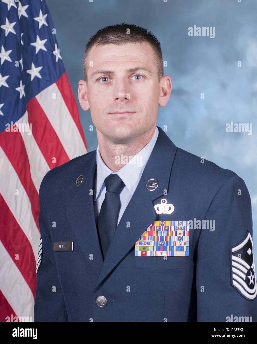 Master Sgt. Christopher A. Mertz of the 126th Security Forces Squadron ...