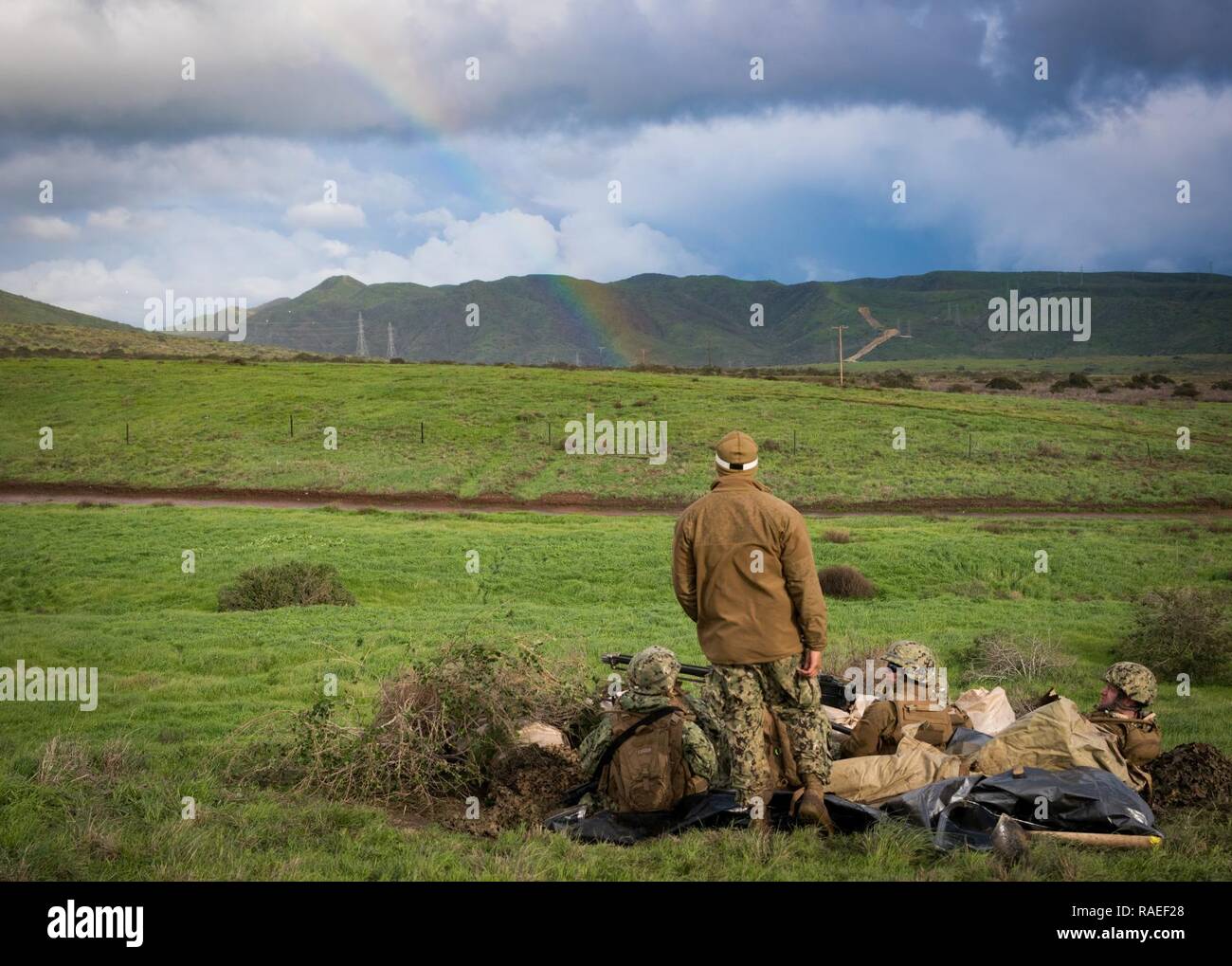 CAMP PENDLETON, Calif. (Jan. 23, 2017) - Sailors attached to Amphibious ...