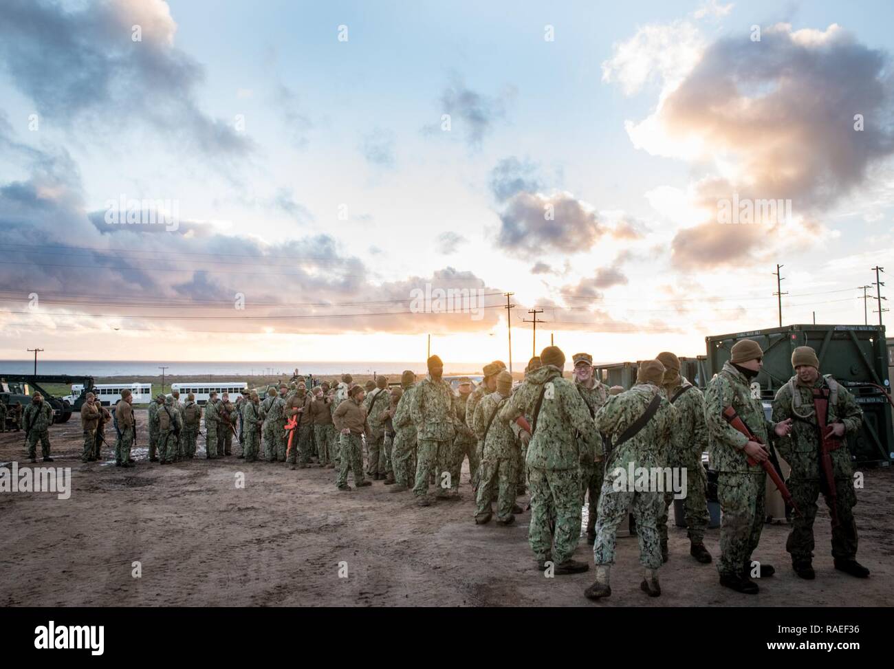 CAMP PENDLETON, Calif. (Jan. 23, 2017) - Sailors attached to Amphibious ...
