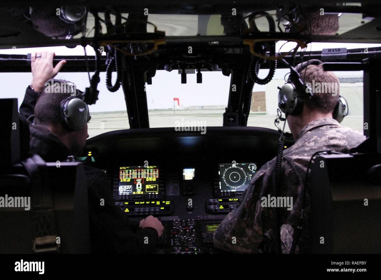 Black hawk simulator hi-res stock photography and images - Alamy