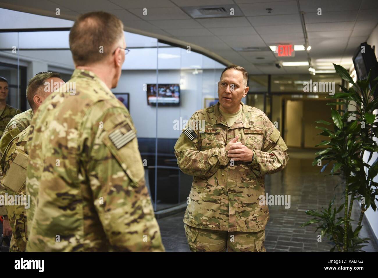 Maj. Gen. Scott Vander Hamm, assistant deputy chief of staff of ...