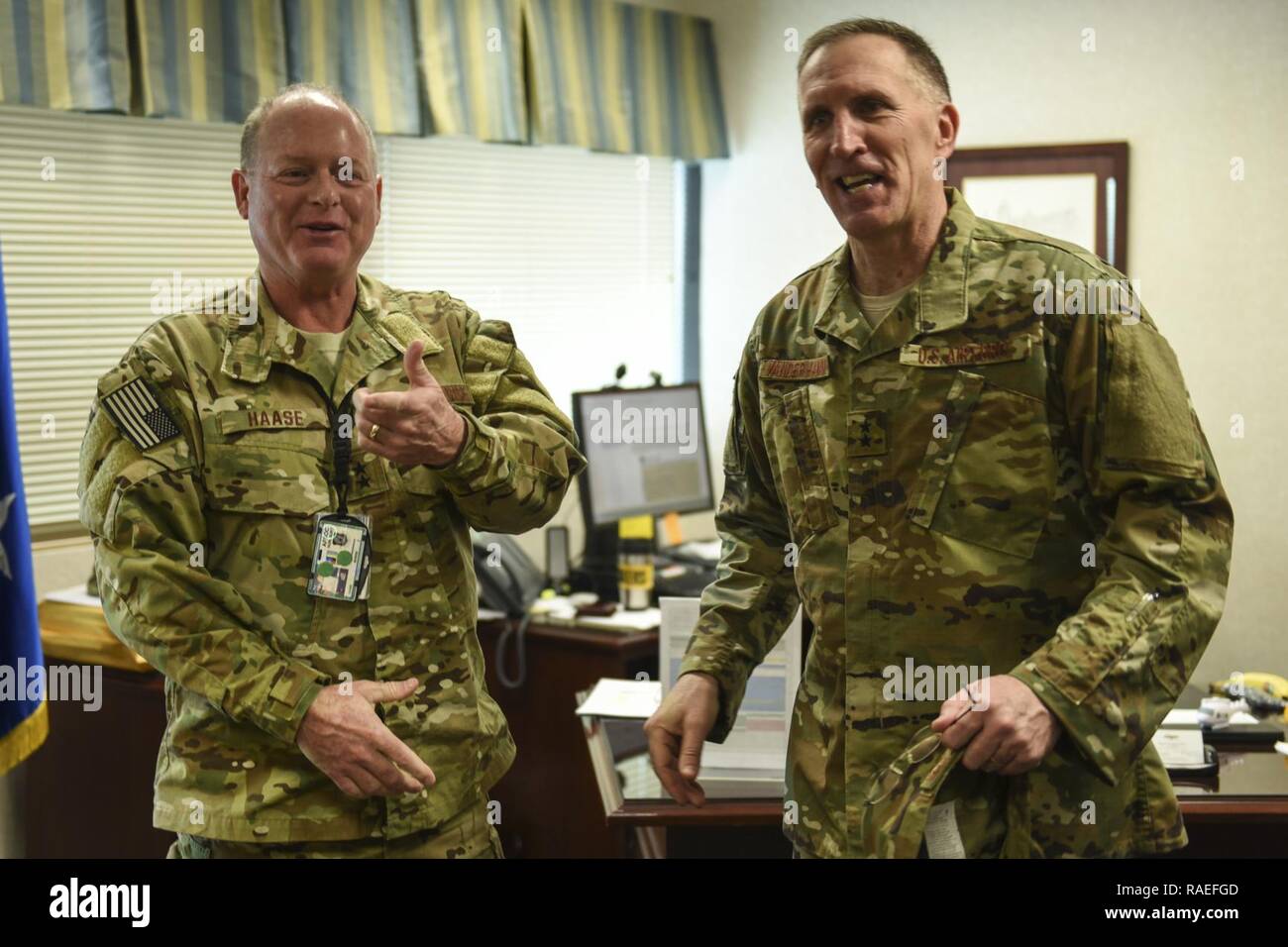 Maj. Gen. Scott Vander Hamm, assistant deputy chief of staff of ...