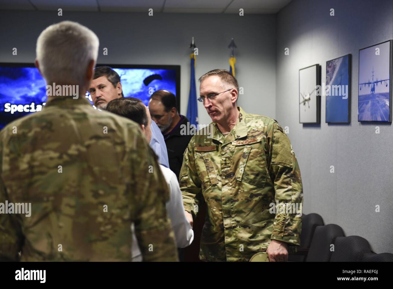 Maj. Gen. Scott Vander Hamm, assistant deputy chief of staff of ...