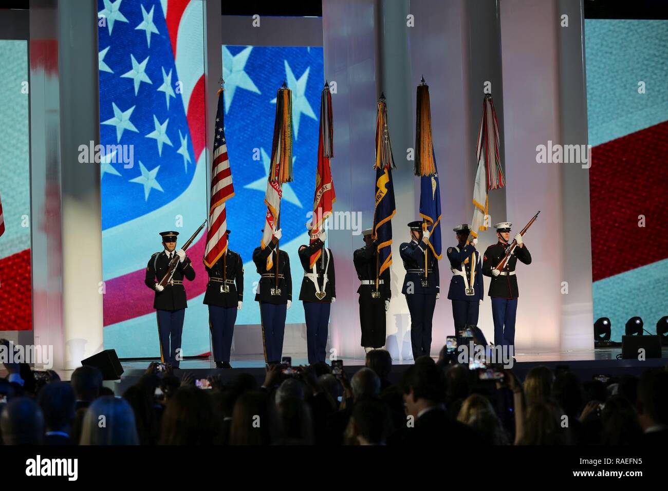 Joint services color guard hi-res stock photography and images - Alamy