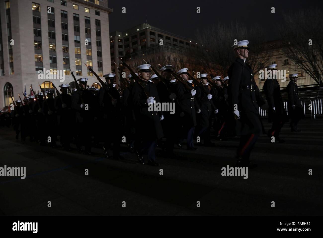 The 58th Presidential Inauguration parade for President Donald J. Trump ...