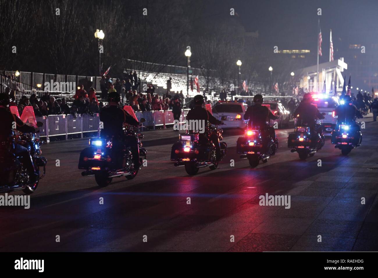 The 58th Presidential Inauguration parade for President Donald J. Trump ...
