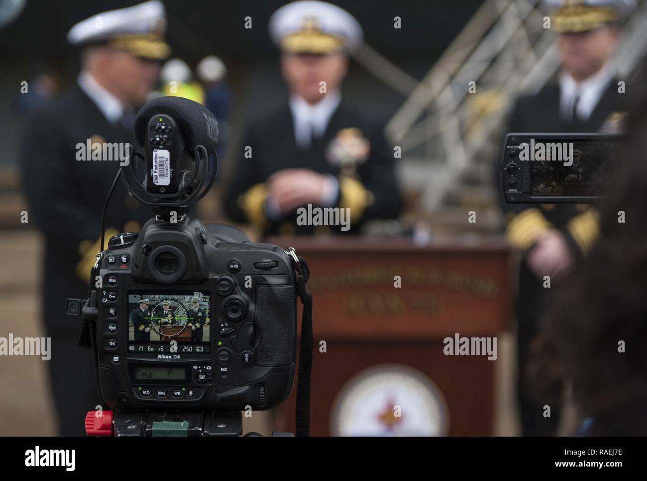 NORFOLK (Jan. 21, 2017) Rear Adm. Kenneth Whitesell, commander Carrier ...
