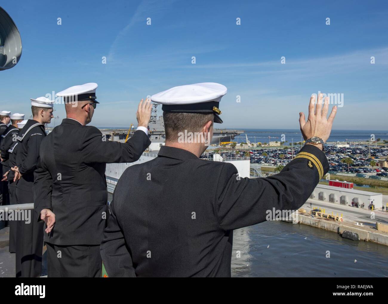 MAYPORT, Fla. (Dec. 12, 2018) – Command Master Chief Jonathan Purvis ...