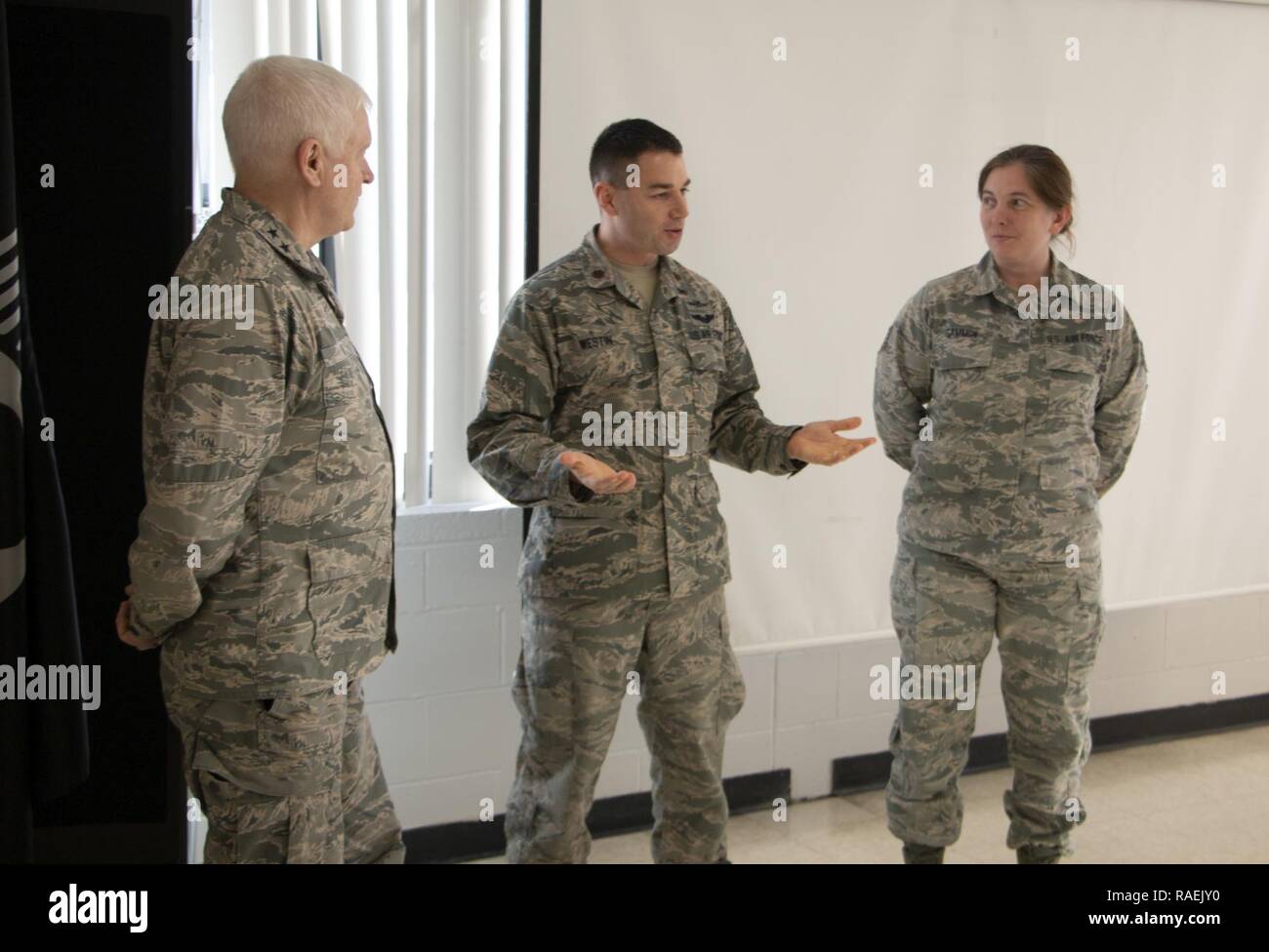 Lt. Gen. L. Scott Rice, Director of the Air National Guard, prepares to ...