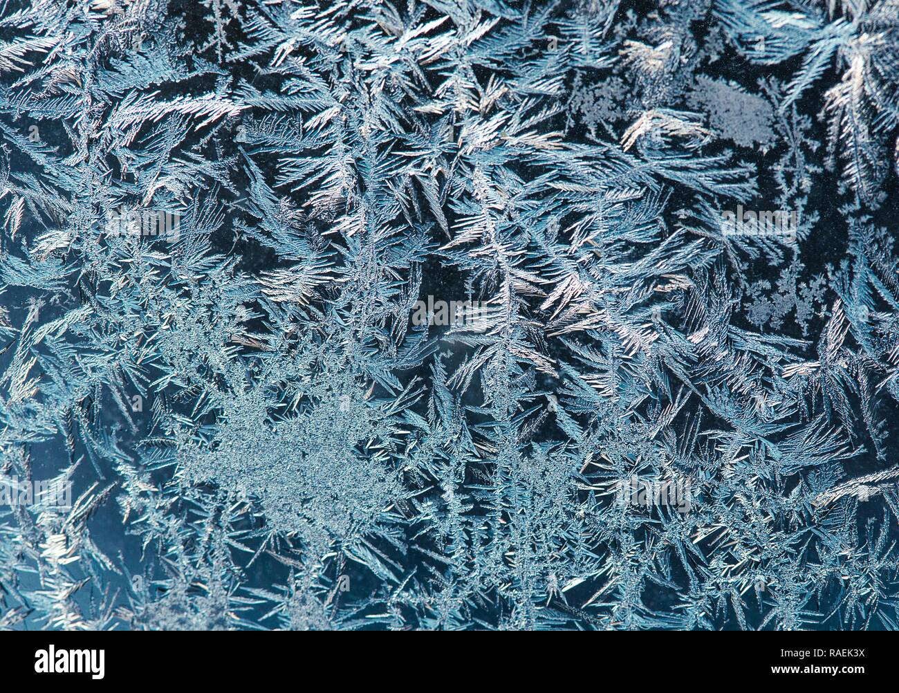 background made of winter frozen window glass Stock Photo - Alamy