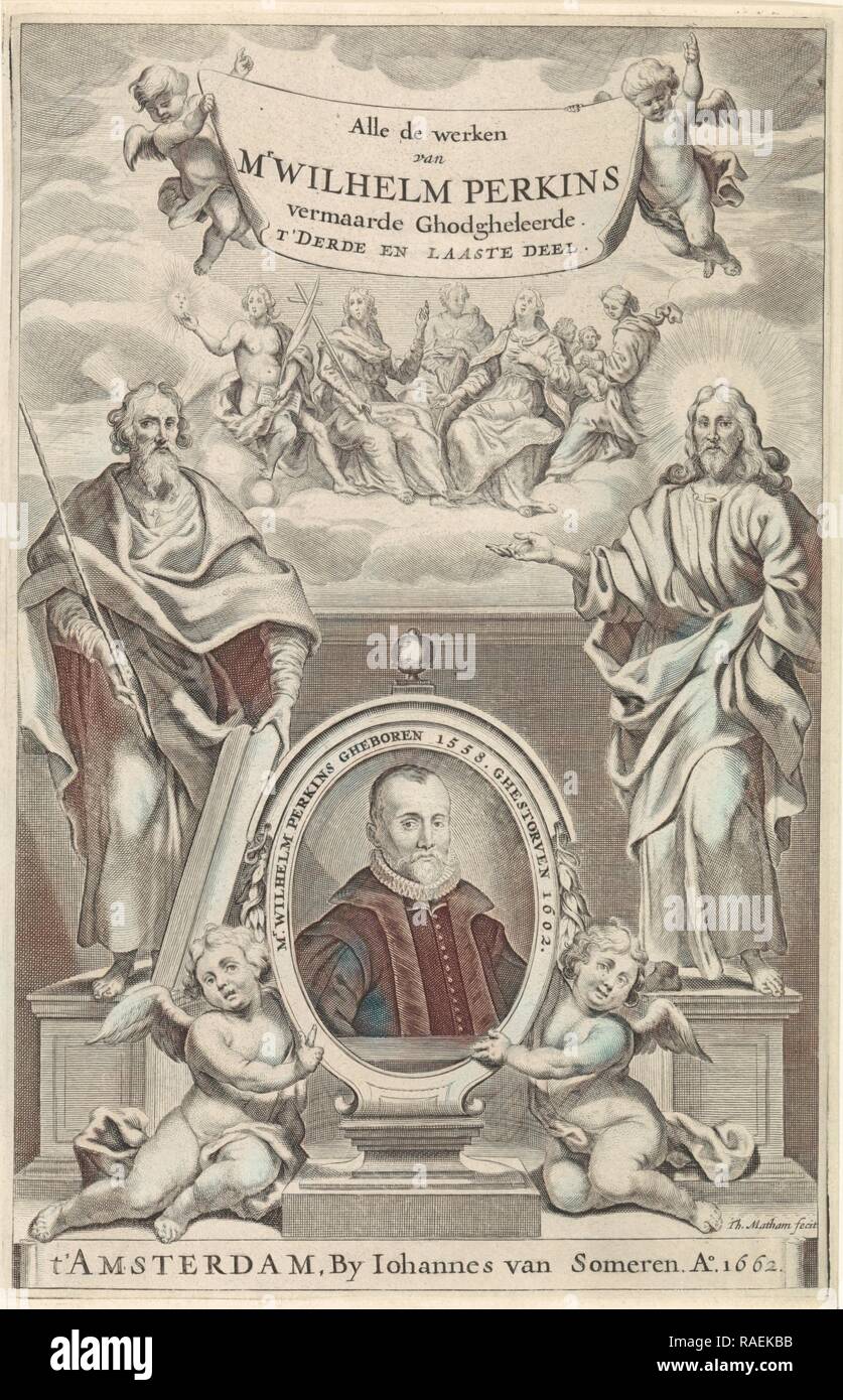 Title page for, W. Perkins, all works, Part 2, 166. Reimagined by Gibon ...
