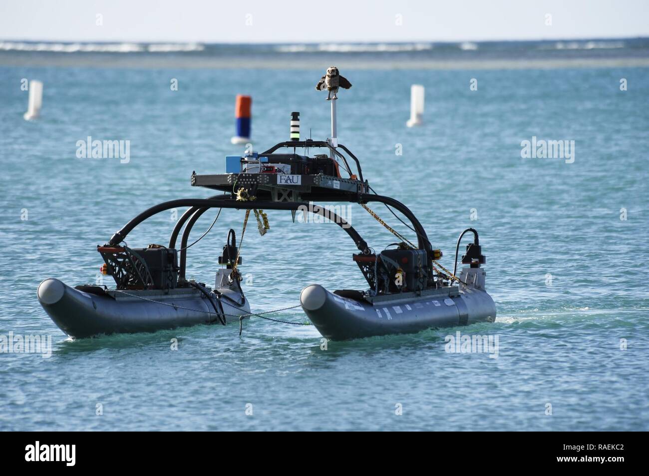 HONOLULU, Hawaii (Dec. 12, 2018) Owltonomous, an autonomous surface ...