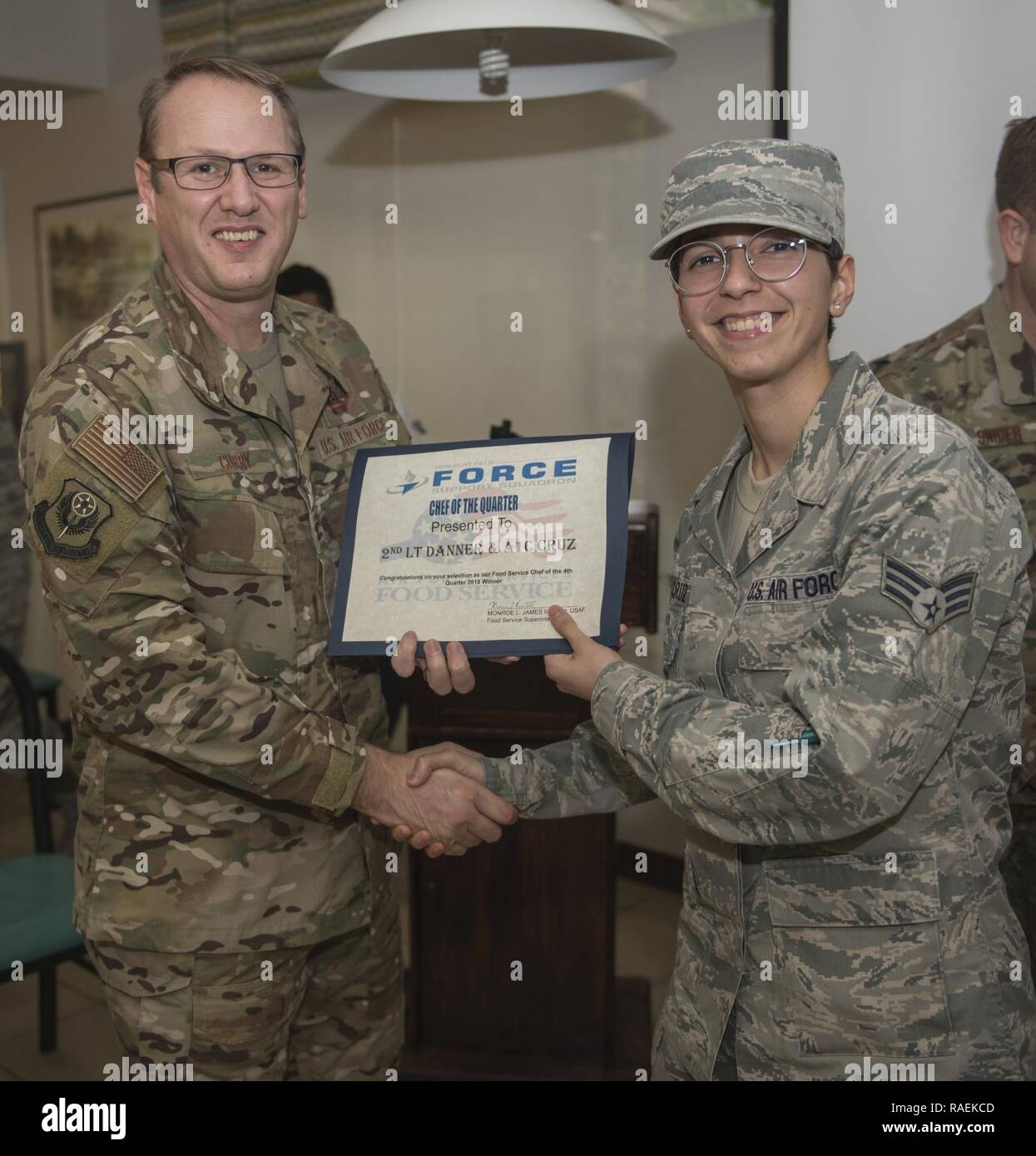 U.S. Air Force Col. Michael Curry, vice commander of the 1st Special ...