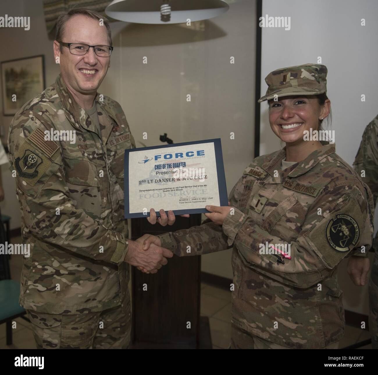 U.S. Air Force Col. Michael Curry, vice commander of the 1st Special ...