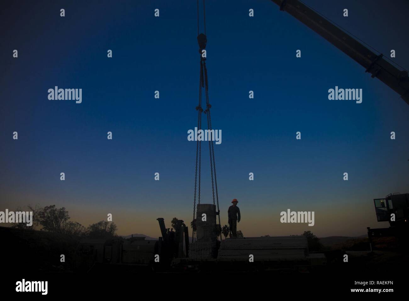 U.S. Marines with 7th Engineer Support Battalion, 1st Marine Logistics ...