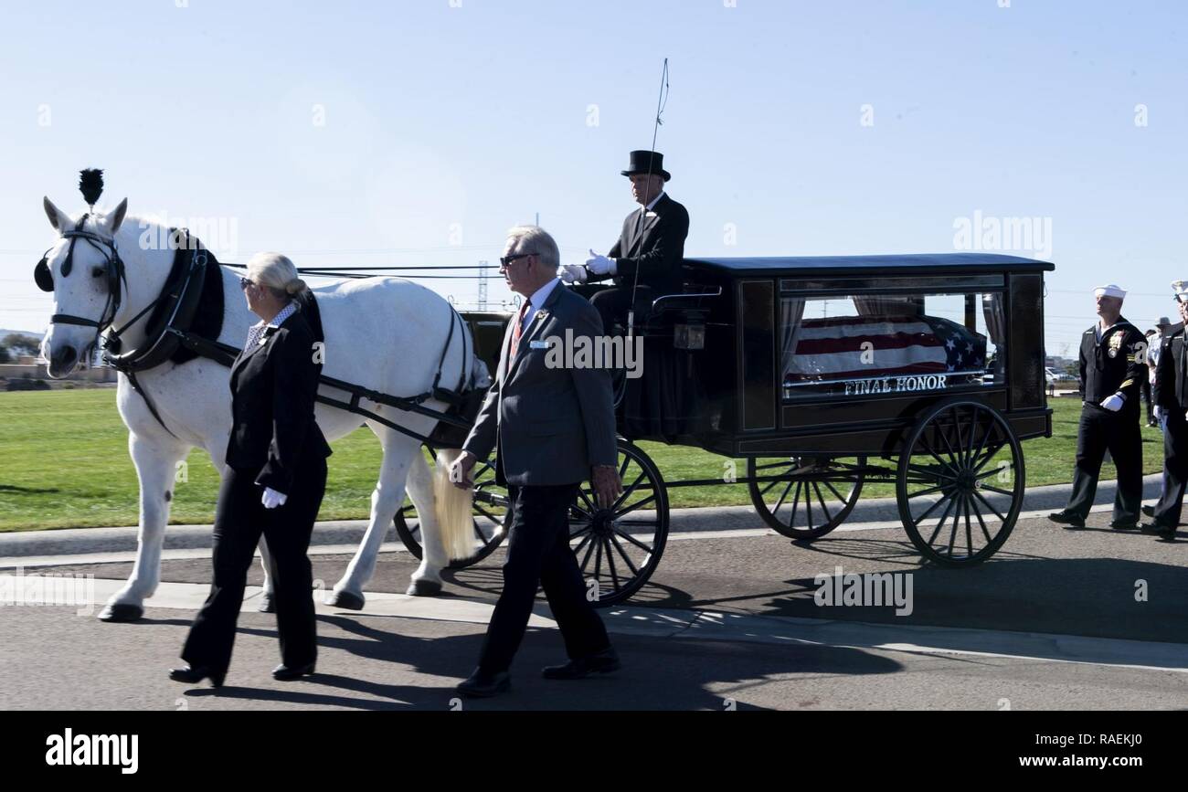 SAN DIEGO (Dec. 13, 2018) The body of Chief Quartermaster Raymond ...