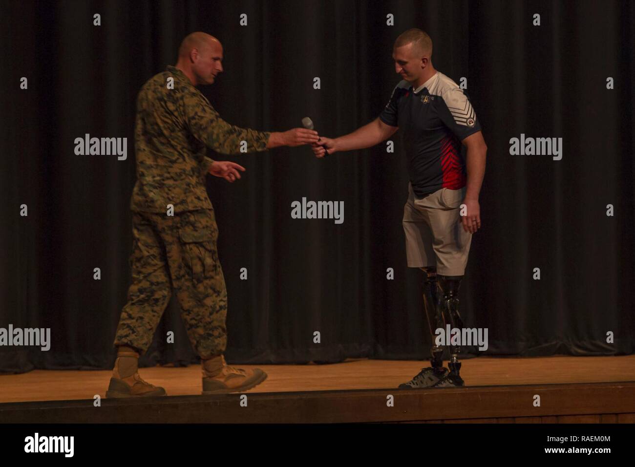 U.S. Marine Corps Maj. Ryan Cohen, the operations officer for 6th ...