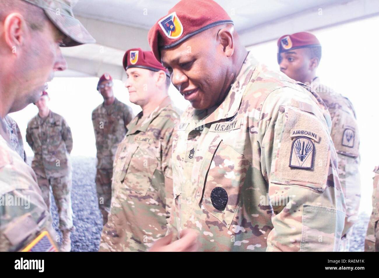 Command Sgt. Maj. David W. Bass, Joint Readiness Training Center and ...