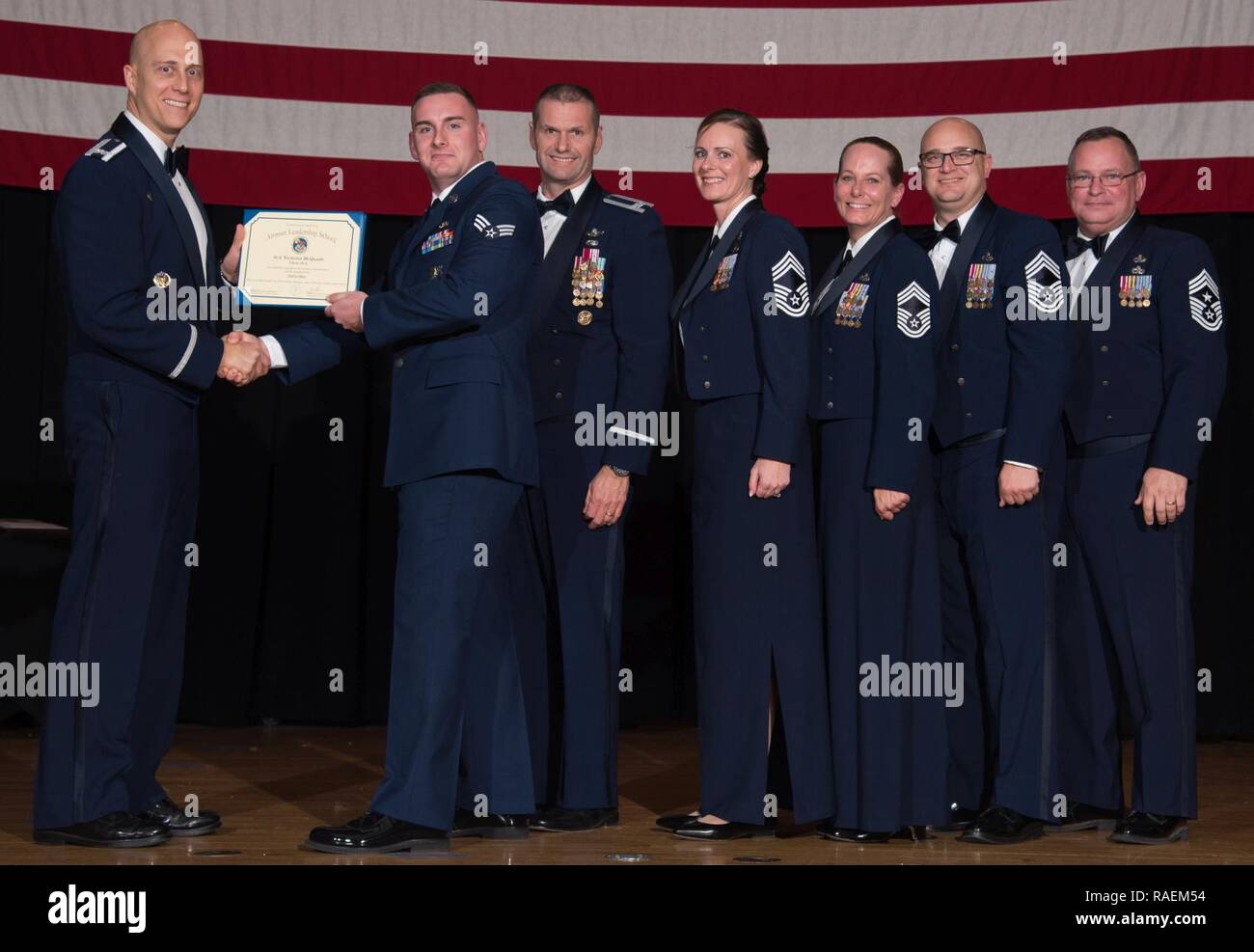 Class 19-A graduates from Airman Leadership School Dec. 13, 2018, at ...