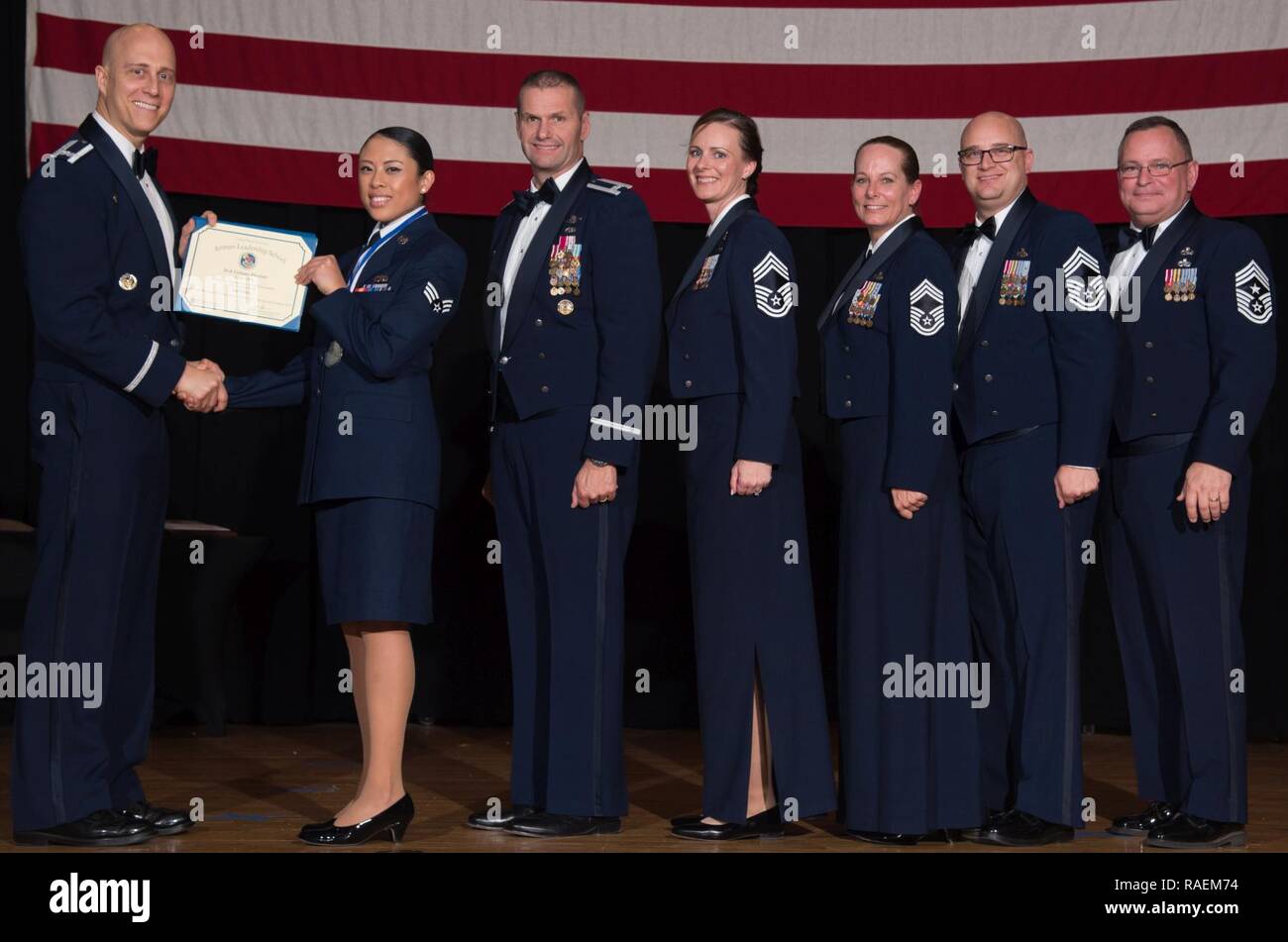 Class 19-A graduates from Airman Leadership School Dec. 13, 2018, at ...