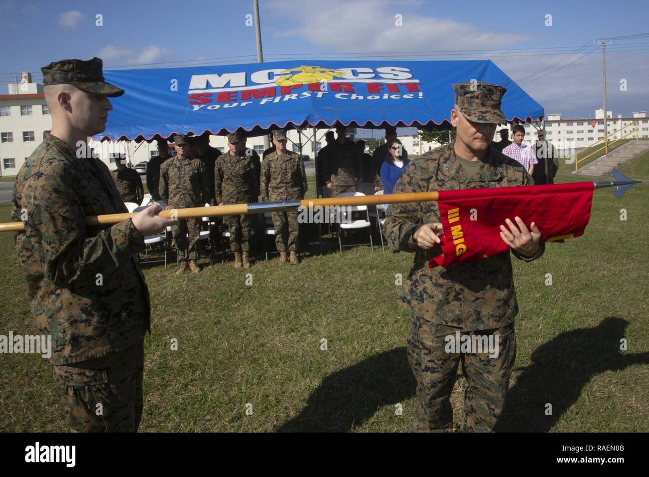 Iii mef headquarters group usmc hi-res stock photography and images - Alamy