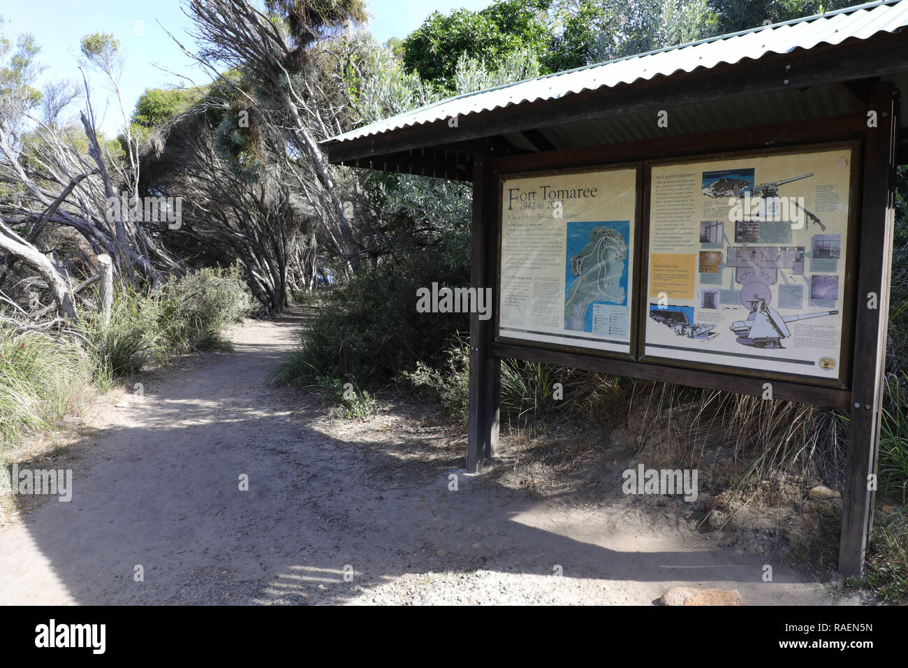 Fort Tomaree on Tomaree Headland, Port Stephens, Australia Stock Photo ...