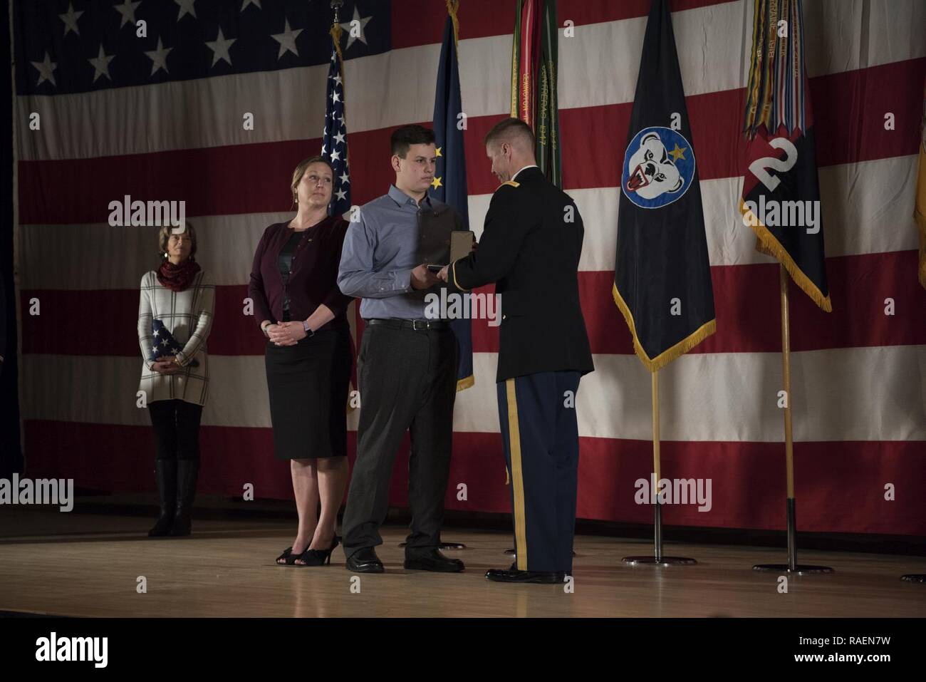 U.S. Army Col. Dave Zinn, Commander of the 2nd Infantry Brigade Combat ...