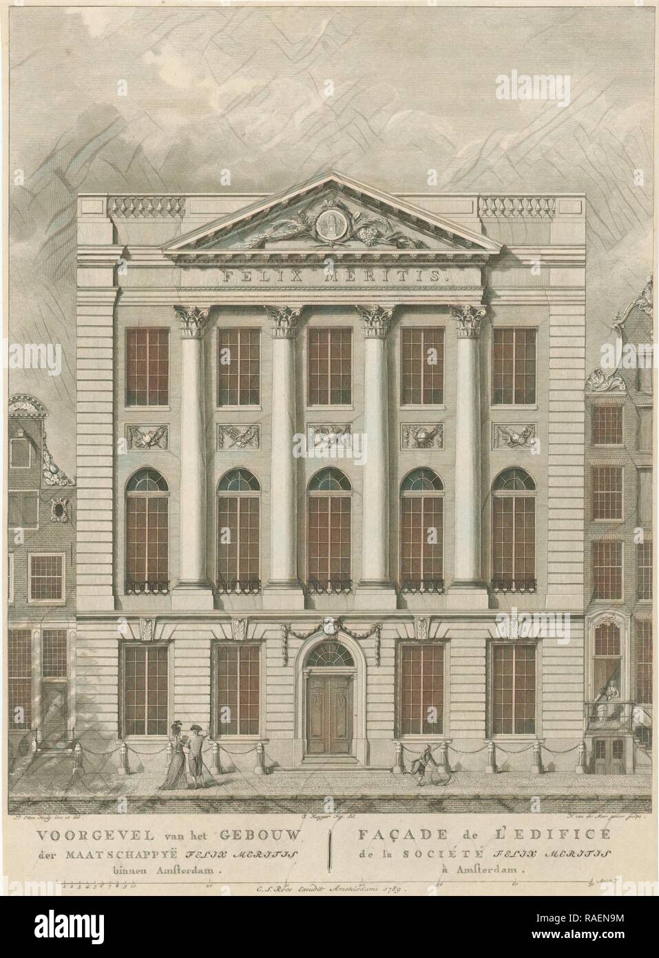 Building Felix Meritis Amsterdam The Netherlands, Noach van der Meer ...