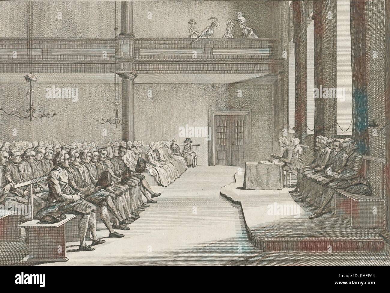 Church service of the Brethren in Zeist The Netherlands, Abraham ...