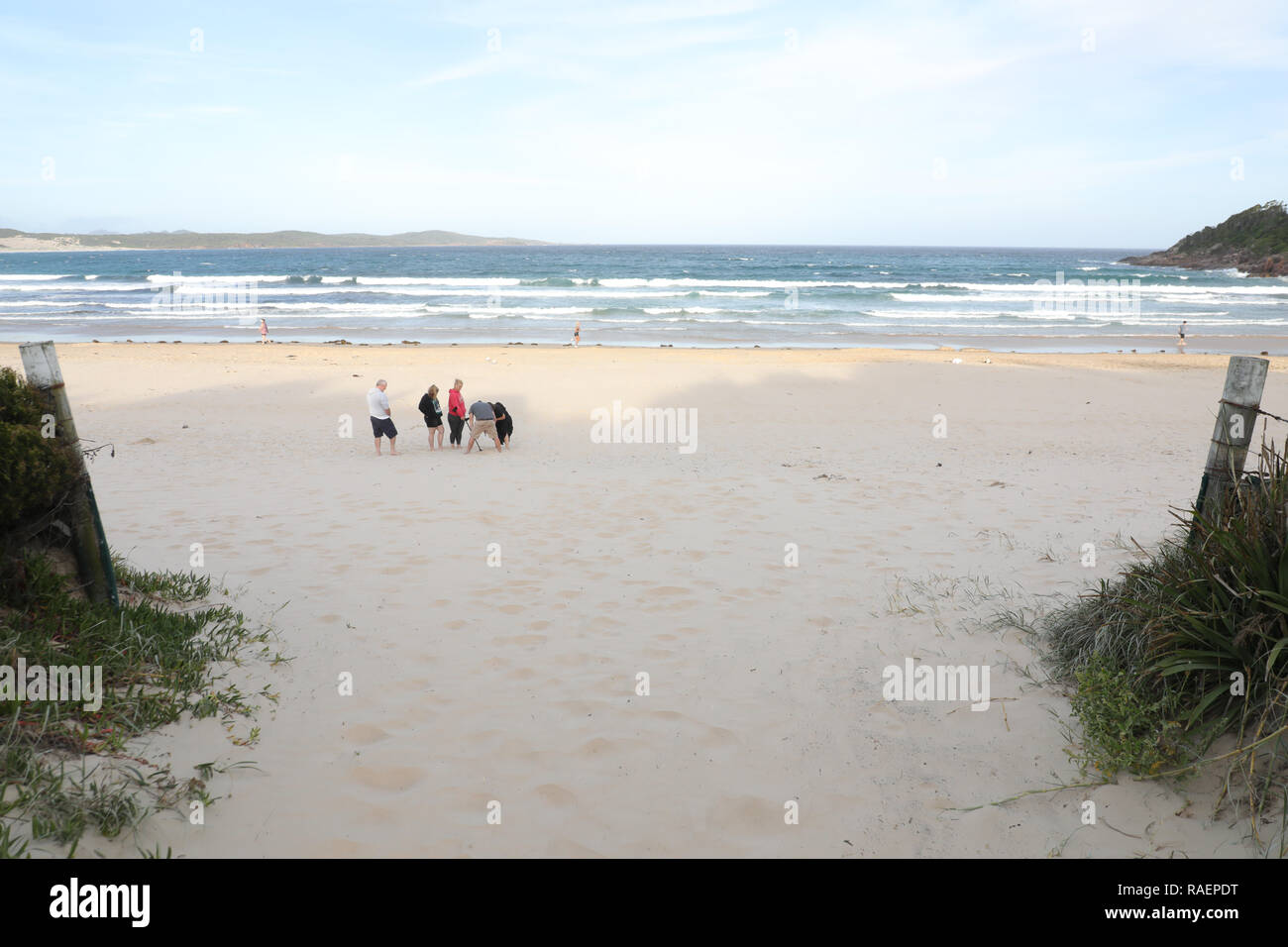 One Mile Beach in Port Stephens, Australia Stock Photo - Alamy