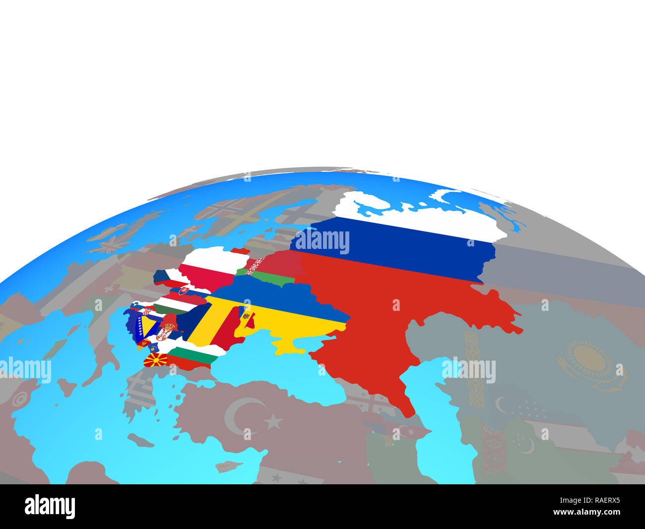 Eastern European Flags